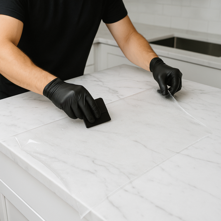 Countertop Paint Protection Film Santa Fe Springs CA | Ninetailz ...